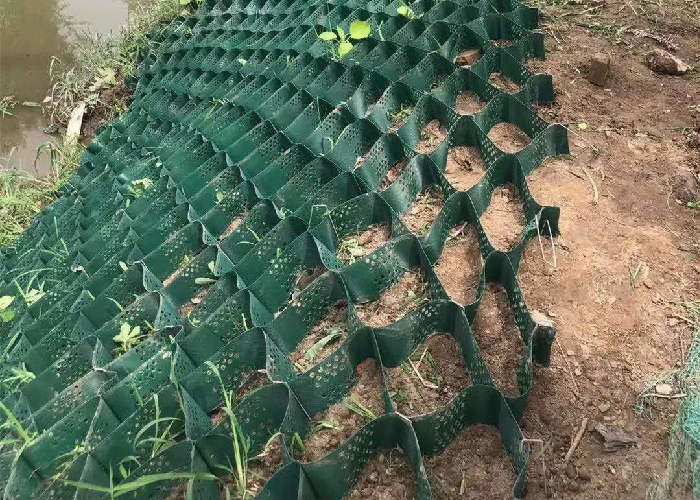 50mm High Hdpe Geocell Ground Grid For Embankment Stabilization