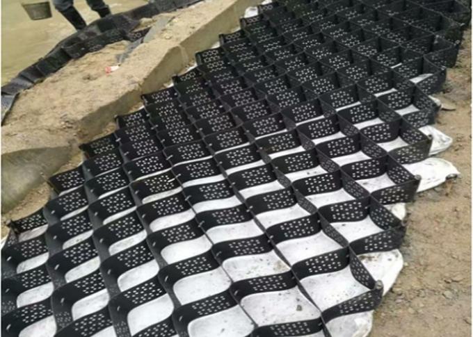 50mm High Hdpe Geocell Ground Grid For Embankment Stabilization